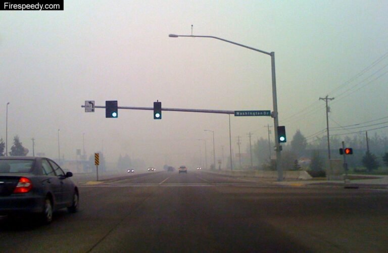Driving Safety Tips During Wildfire Smoke - Firespeedy.com